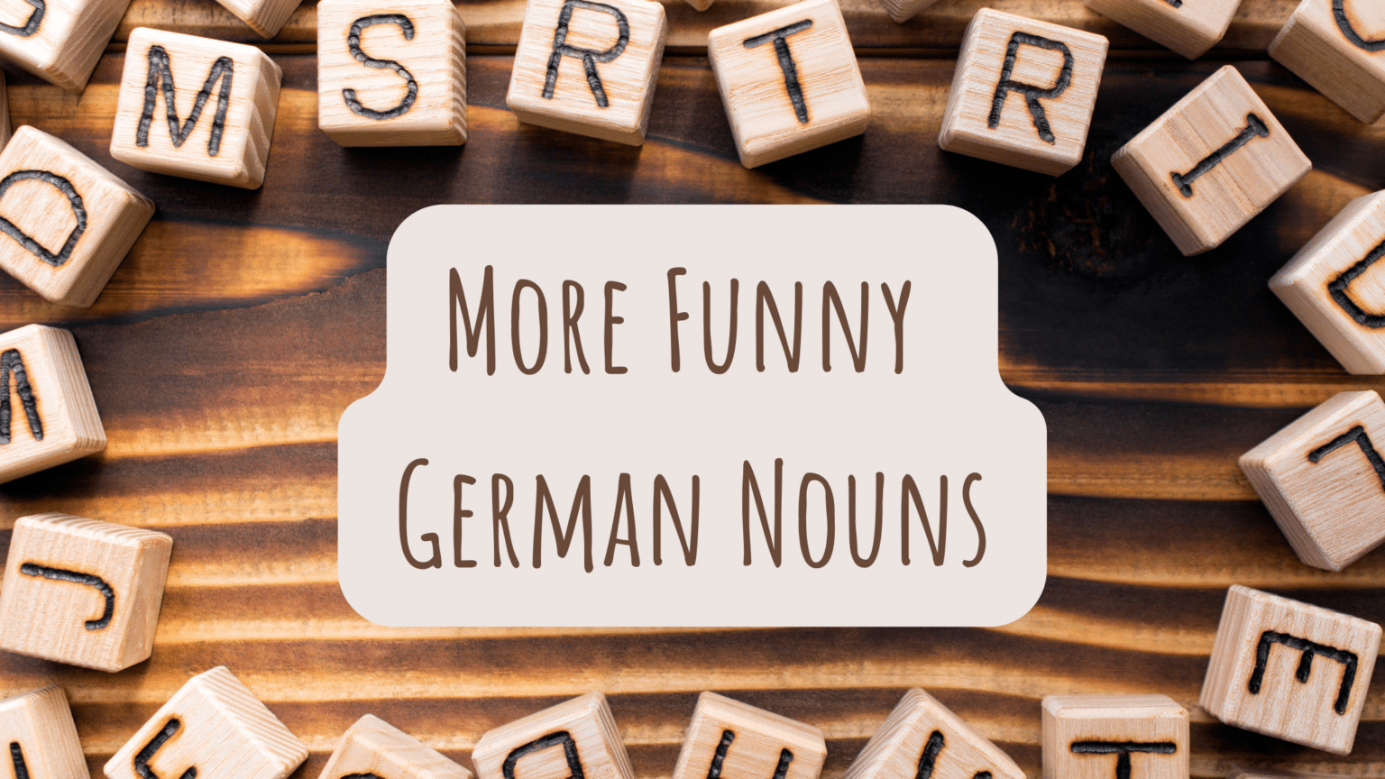 16 More Funny German Nouns - CORE Languages